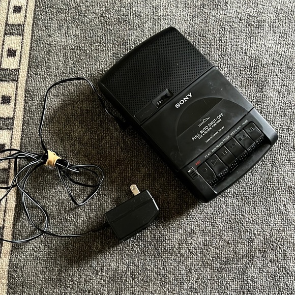 Sony | Portable Audio & Video | Vintage Sony Cassette Corder Portable ...